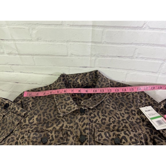 William Rast | Jackets & Coats | William Rast Animal Print Denim Jacket ...